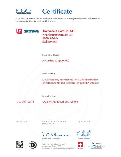 Certifications | www.tacocomfort.com